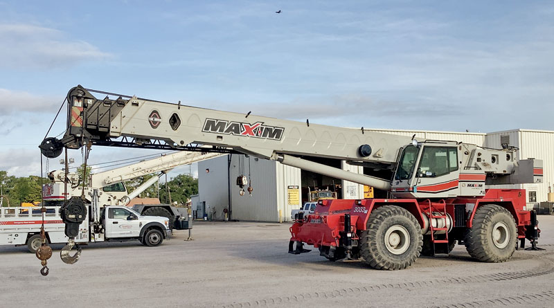 Maxim Crane Inventory in Sep 28 Crane Event